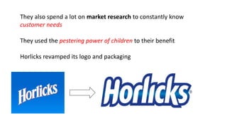 Product mix of horlicks | PPTX