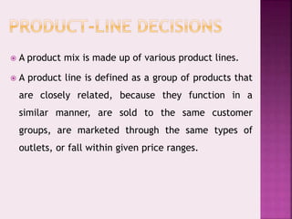 Product mix powerpoint | PPTX