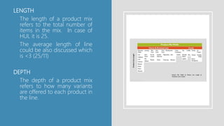 Product mix & product line strategies | PPT