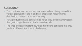Product mix & product line strategies | PPTX