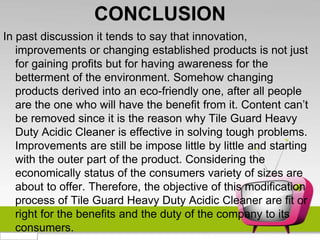 Product Modification | PPTX