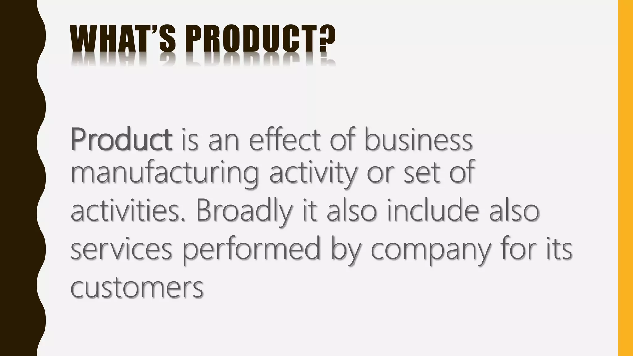 Product modification | PPTX