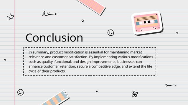 Product Modification in Marketing Management | PPTX
