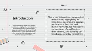Product Modification in Marketing Management | PPT