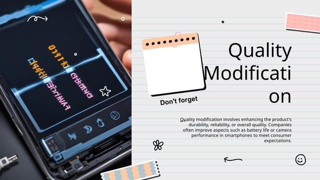 Product Modification in Marketing Management | PPTX