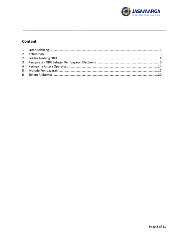 Electronic Toll Collection | PDF