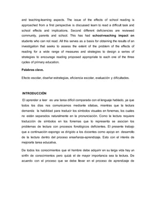 LA PARTICIPACIÓN DE LOS PADRES DE FAMILIA EN LA ADQUISICIÓN DE LA ...