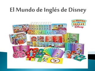 Producto educativo mundo de ingles de Disney | PPTX