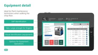SAP CMMS Software Productoo 2018 | Smart Factory | PPT