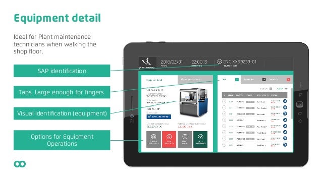 SAP CMMS Software Productoo 2018 | Smart Factory