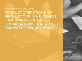 Product operations process | PPT
