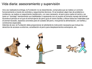 GUÍA DE PERROS LAZARILLO | PPTX