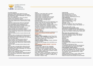 Lista de productor Kosher de Colombia actualizada | PDF