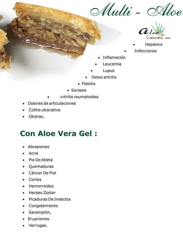 Productos anticancer- alogen - multialoe | PDF