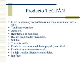 Productos de tectan | PPT
