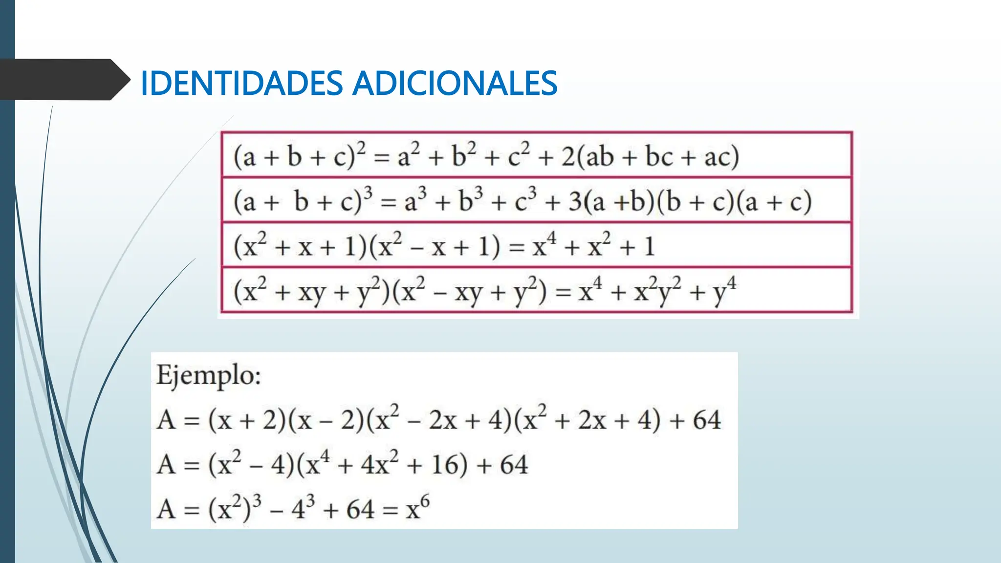 PRODUCTOS NOTABLES FORMULAS Y DESARROLLO.pptx