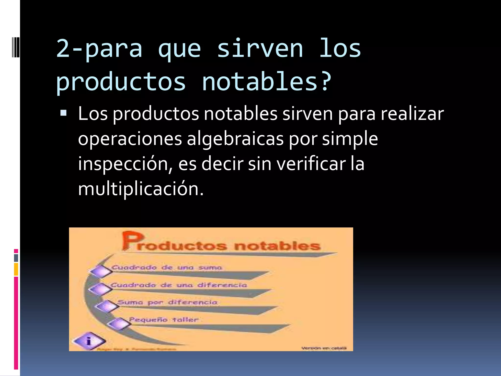 Productos notables 8 b | PPTX