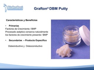 BioProPeru: Productos Osteobiologicos | PPT