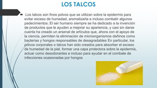 Producto talco | PPTX