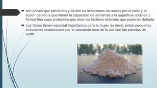 Producto talco | PPTX