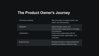 product owner product manager, developement | PPTX