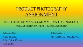 PRODUCT PHOTOGRAPHY.pptx