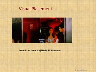 Product Placement An Introduction | PPTX