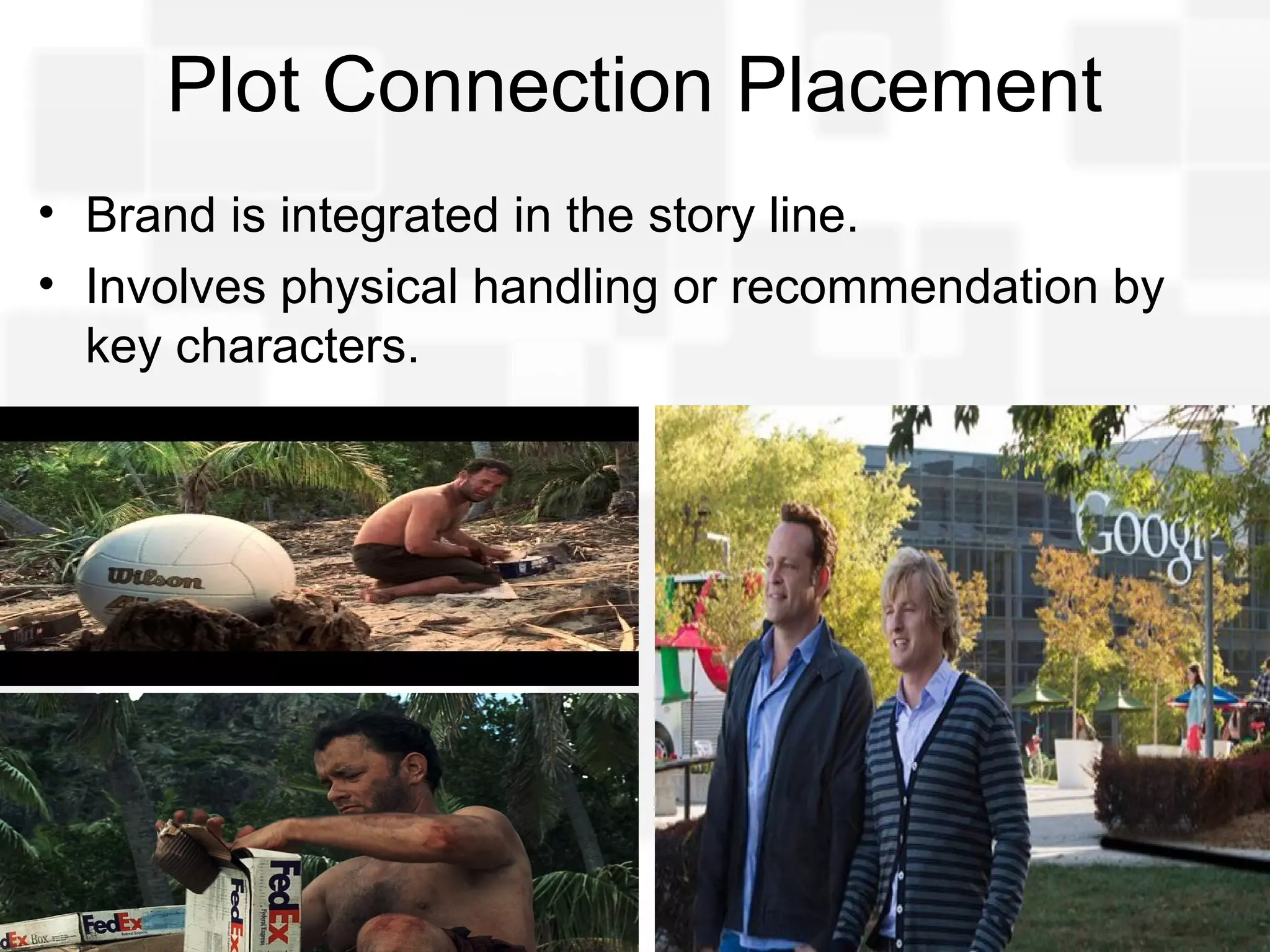 Product Placement: The art of subtle and effective promotion. | PPT