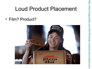 Product placements in Movies | PPT
