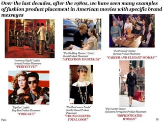 Product placements [In-Film Branding] and advertising in movies | PPT