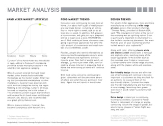 Product Planning Cuisinart Hand Mixer | PDF