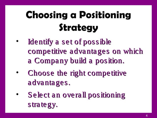 Product positioning | PPT