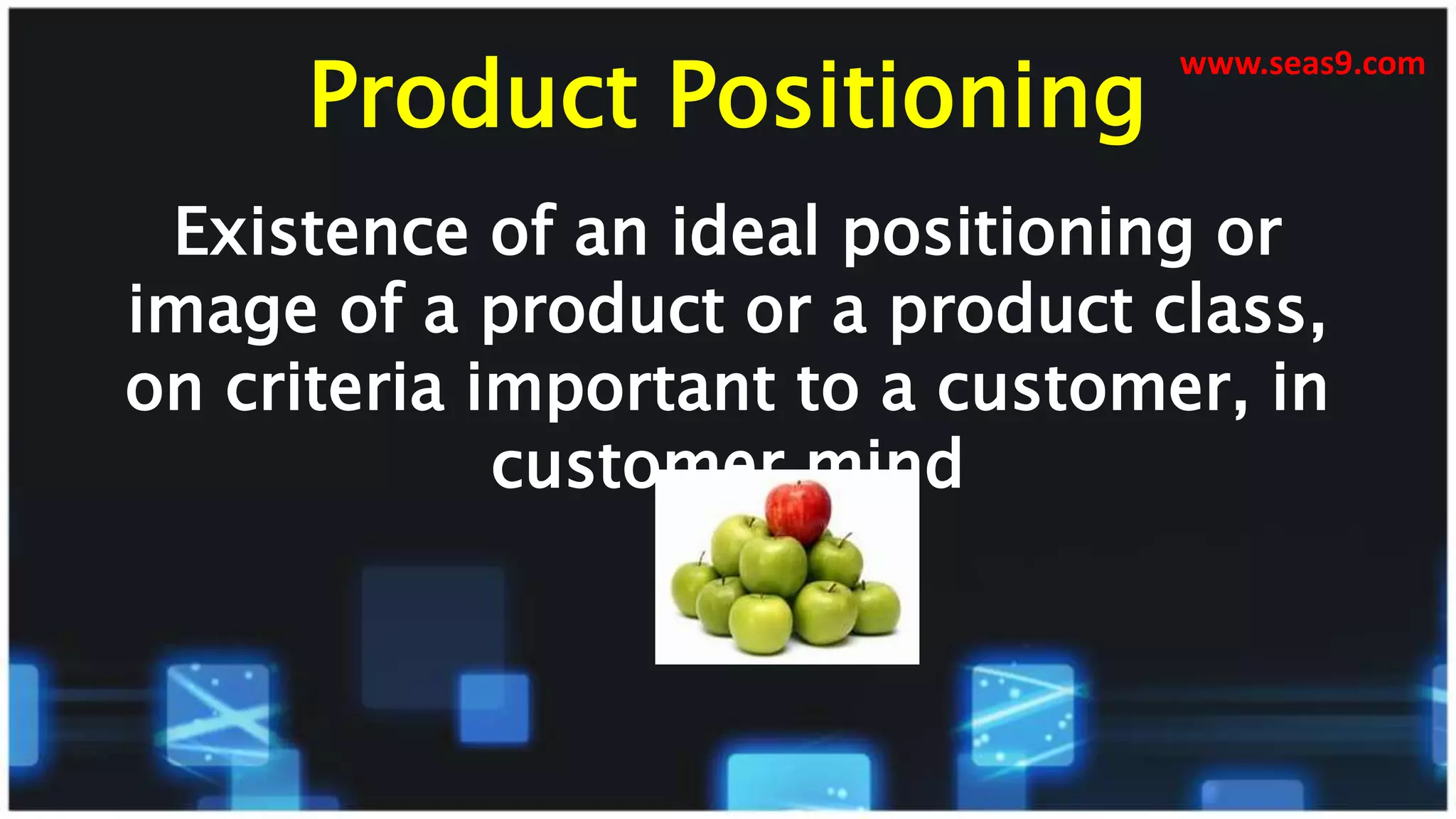 Product positioning | PPTX