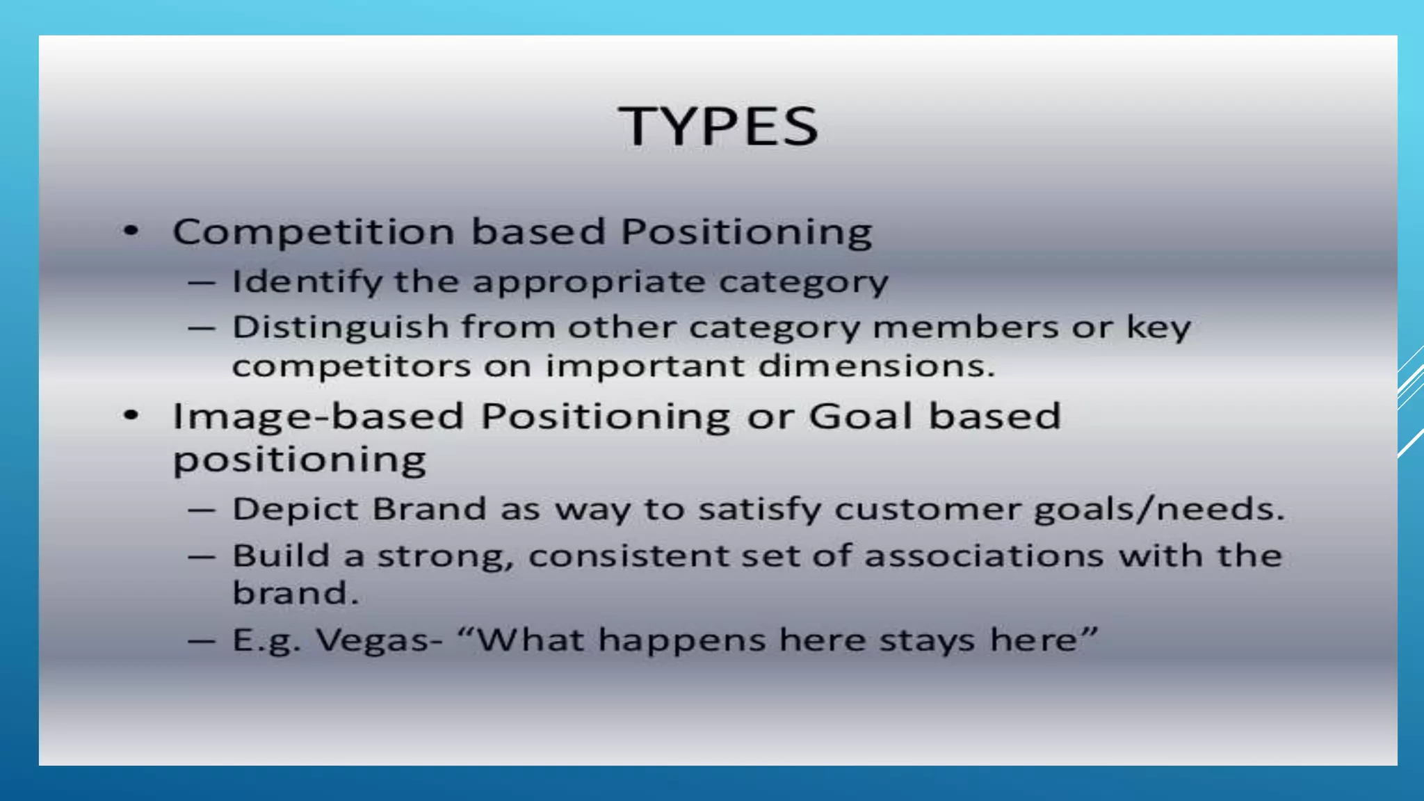 Product positioning ppt | PPTX