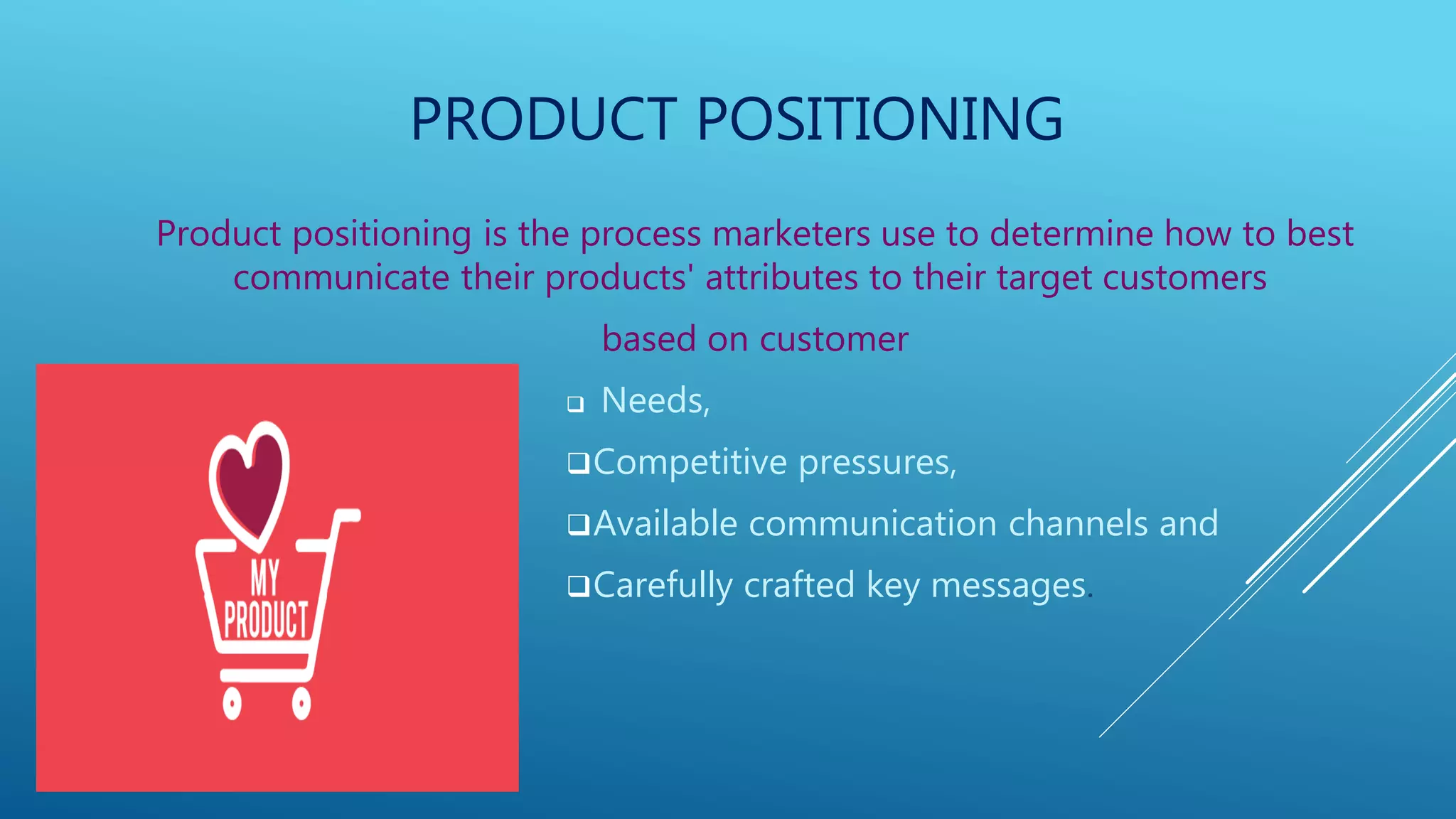 Product positioning ppt | PPTX
