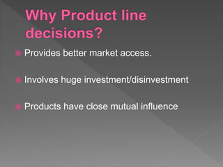 ppt on Product positioning, product line, product line decisions | PPTX