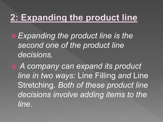 ppt on Product positioning, product line, product line decisions | PPTX