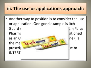 Product positioning strategies | PPTX