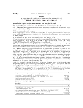 Taxmann's Direct Taxes Law & Practice | PDF