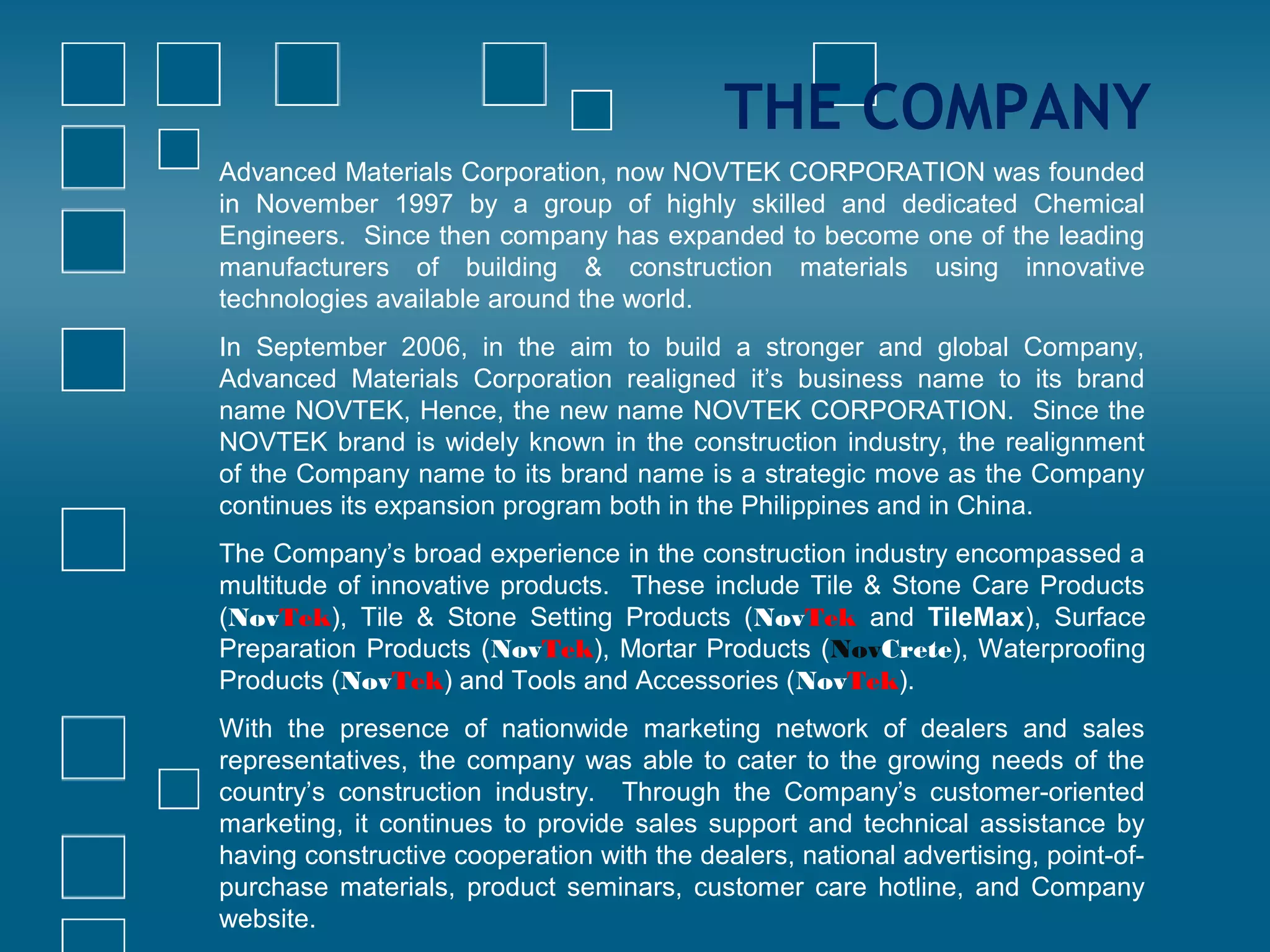 NovTek Presentation | PPT