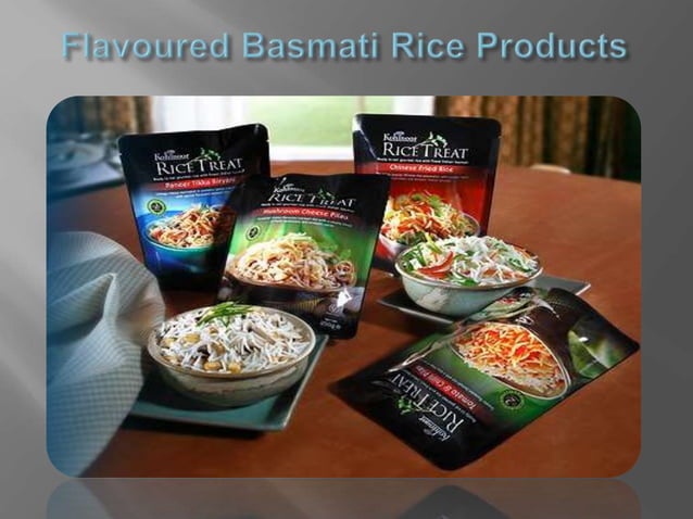 Product presentation basmati rice export | PPTX