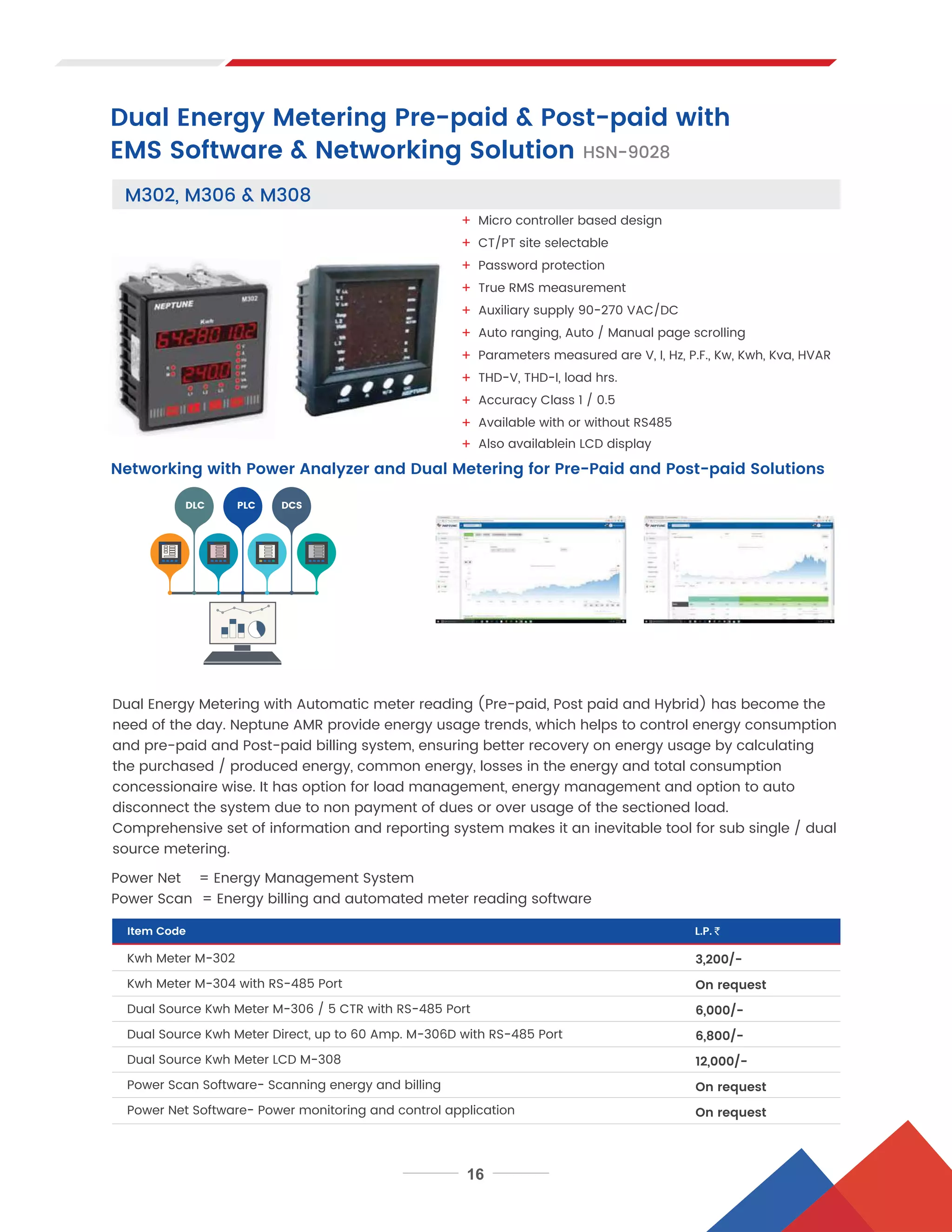 Product Preview & Price List - Neptune India | PDF