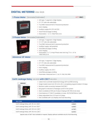 Product Preview & Price List - Neptune India | PDF