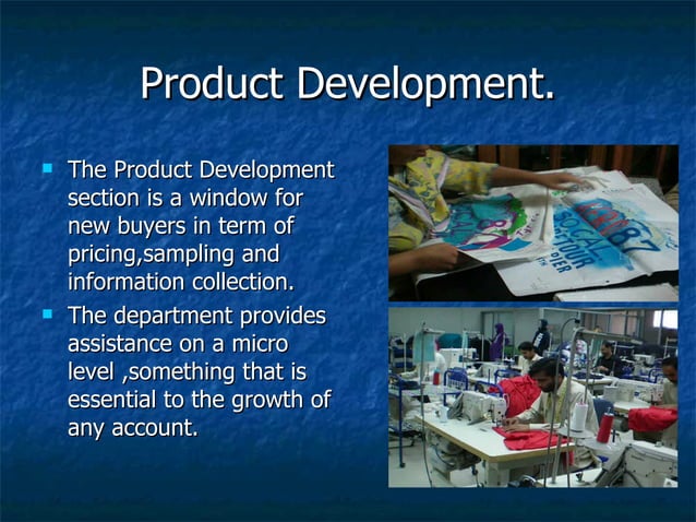 A Complete Product Process of a Knitwear Garment | PPT