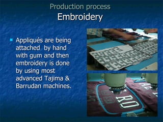 A Complete Product Process of a Knitwear Garment | PPT