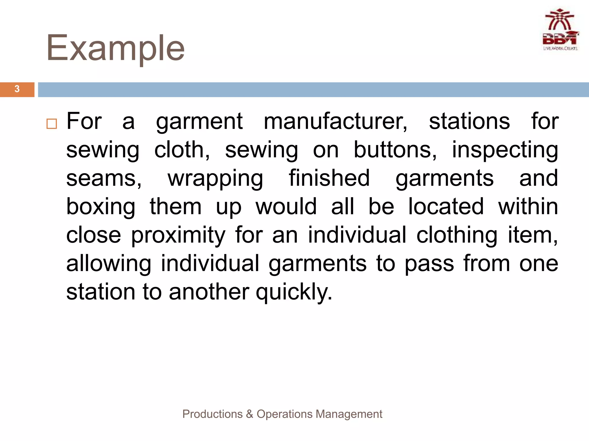 Product & Process Layouts | PPTX