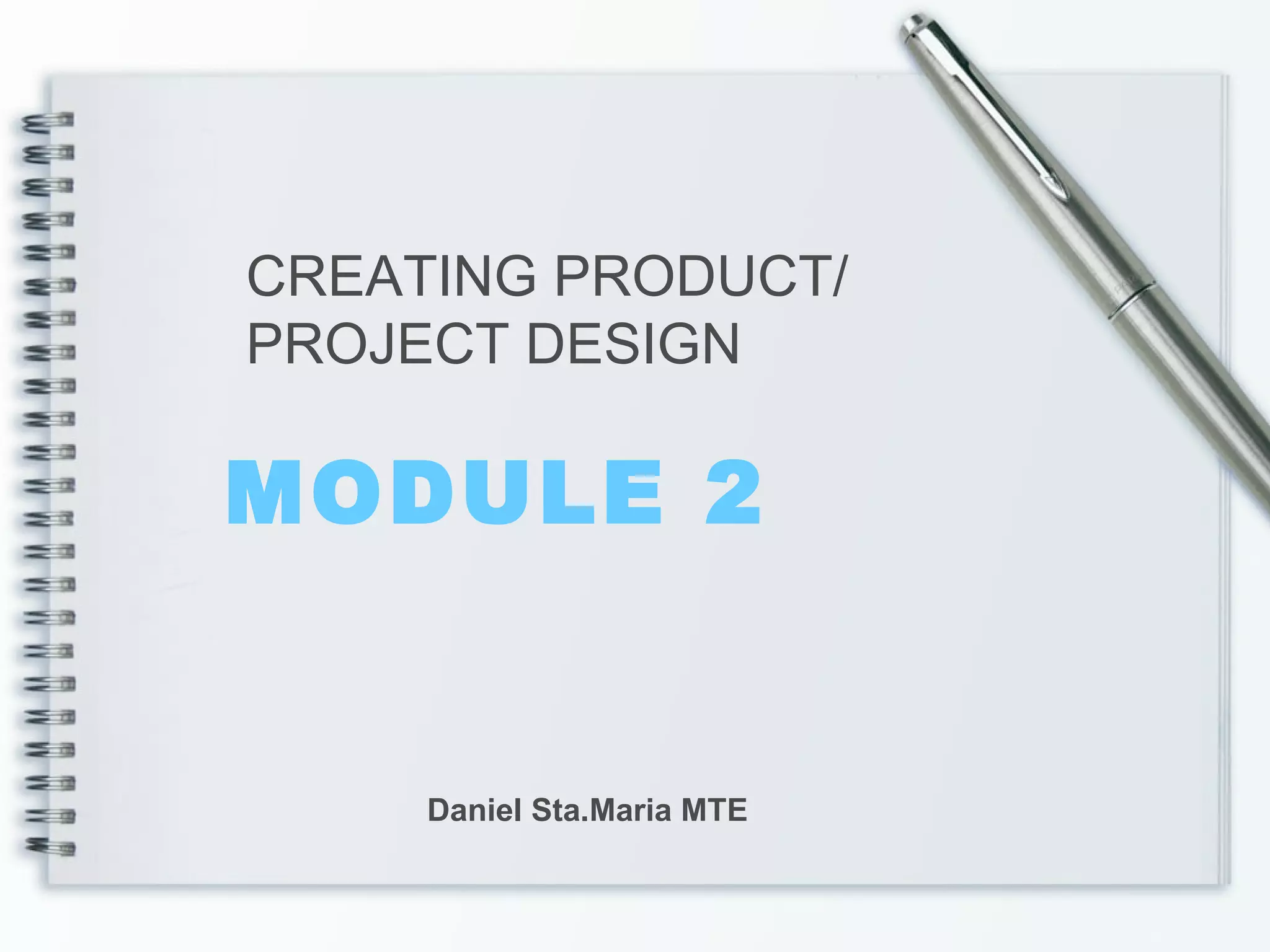 Product project design | PPT