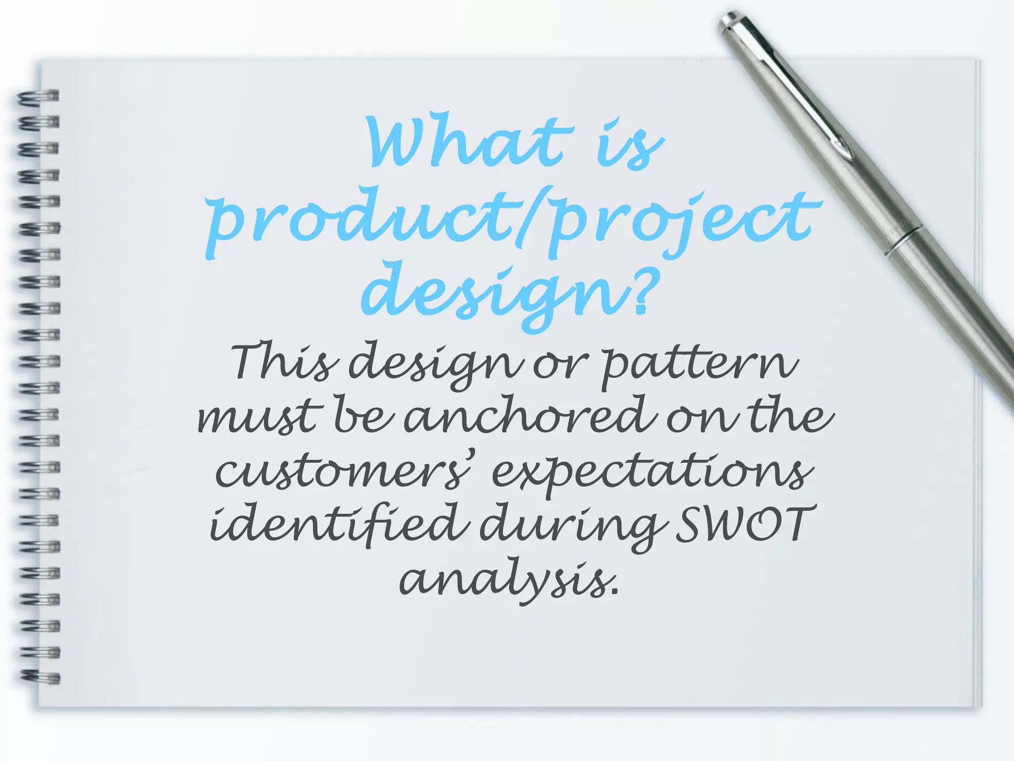 Product project design | PPT