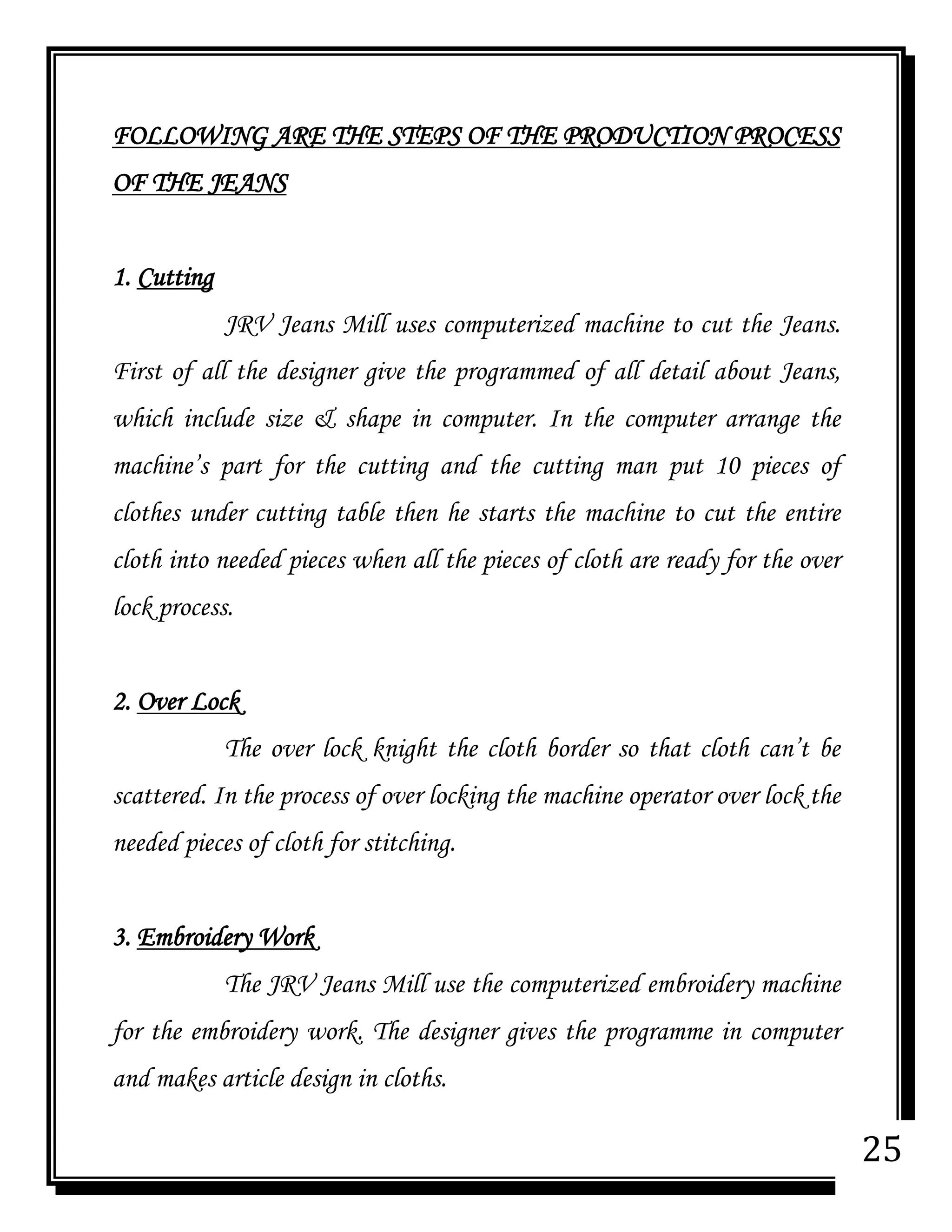 Product project report | DOCX