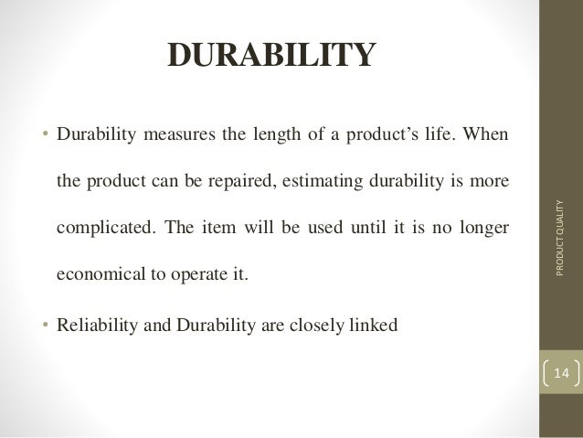 Product Quality